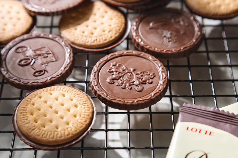 ktown4u.com : [Lotte] Binch - Chocolate Biscuit 204g*1EA